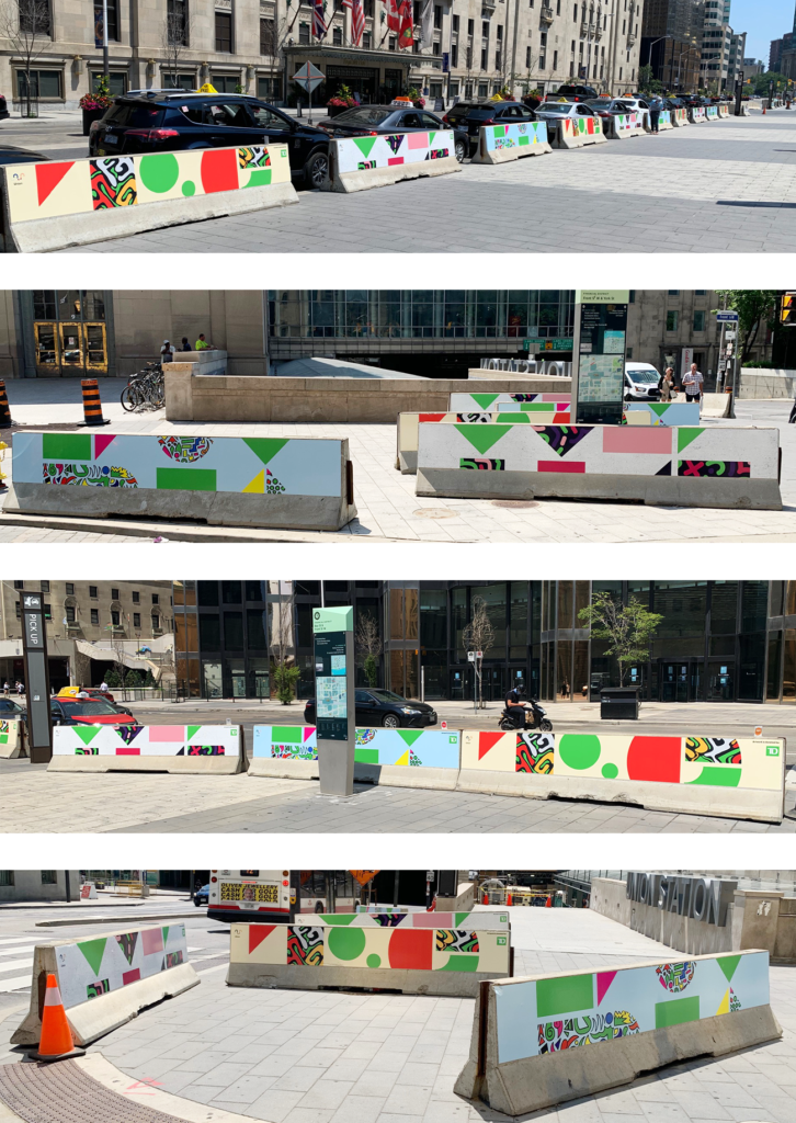 Union Station Jersey Barriers – Jennifer Chen